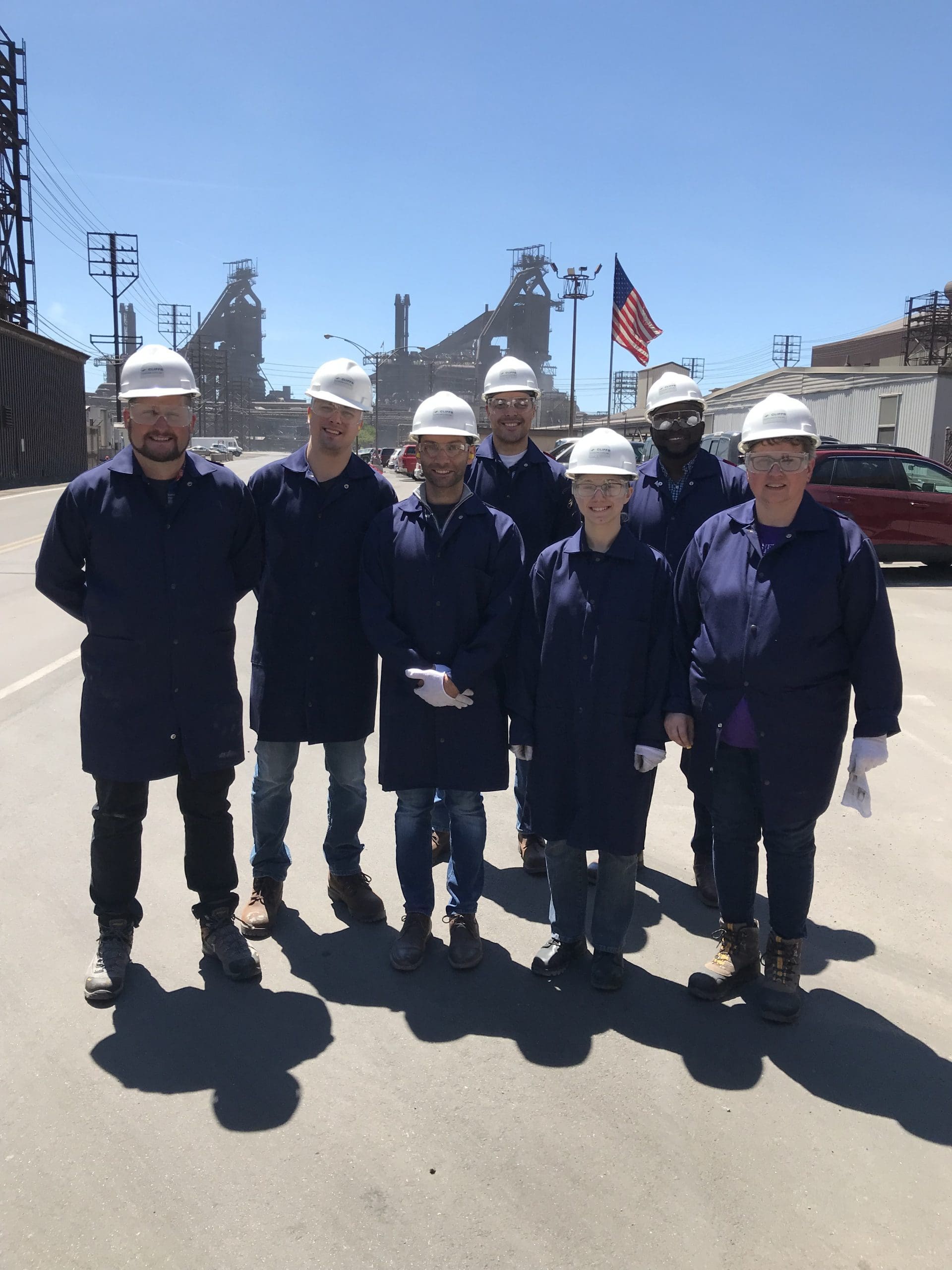 NSF RET Teachers Visit Cleveland-Cliffs Steelmaking Plant - Center for ...