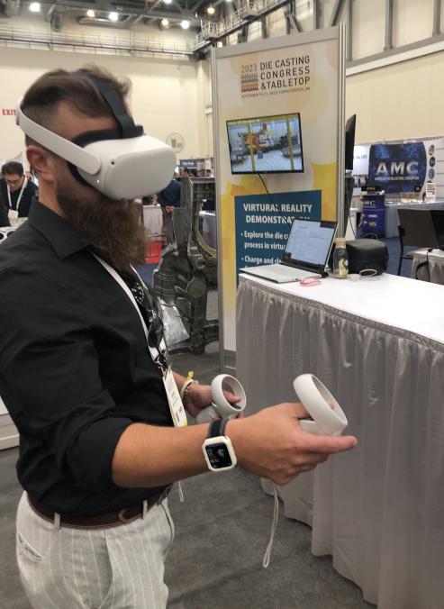 NADCA Customized Simulator Demonstrated by CIVS - Center for Innovation ...