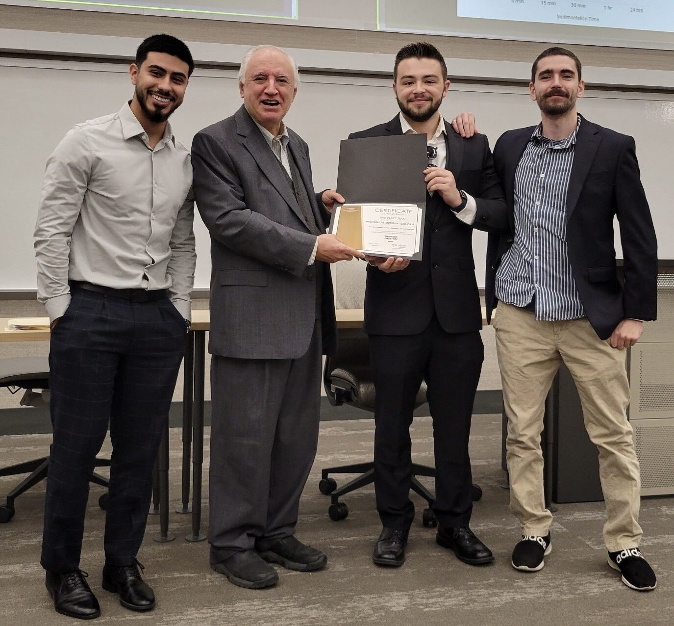 CIVS Students Shine at Day of Discovery and Senior Design Presentations ...