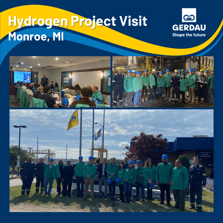 Project Team and DOE Representatives Visit Gerdau’s Monroe Steel Plant ...