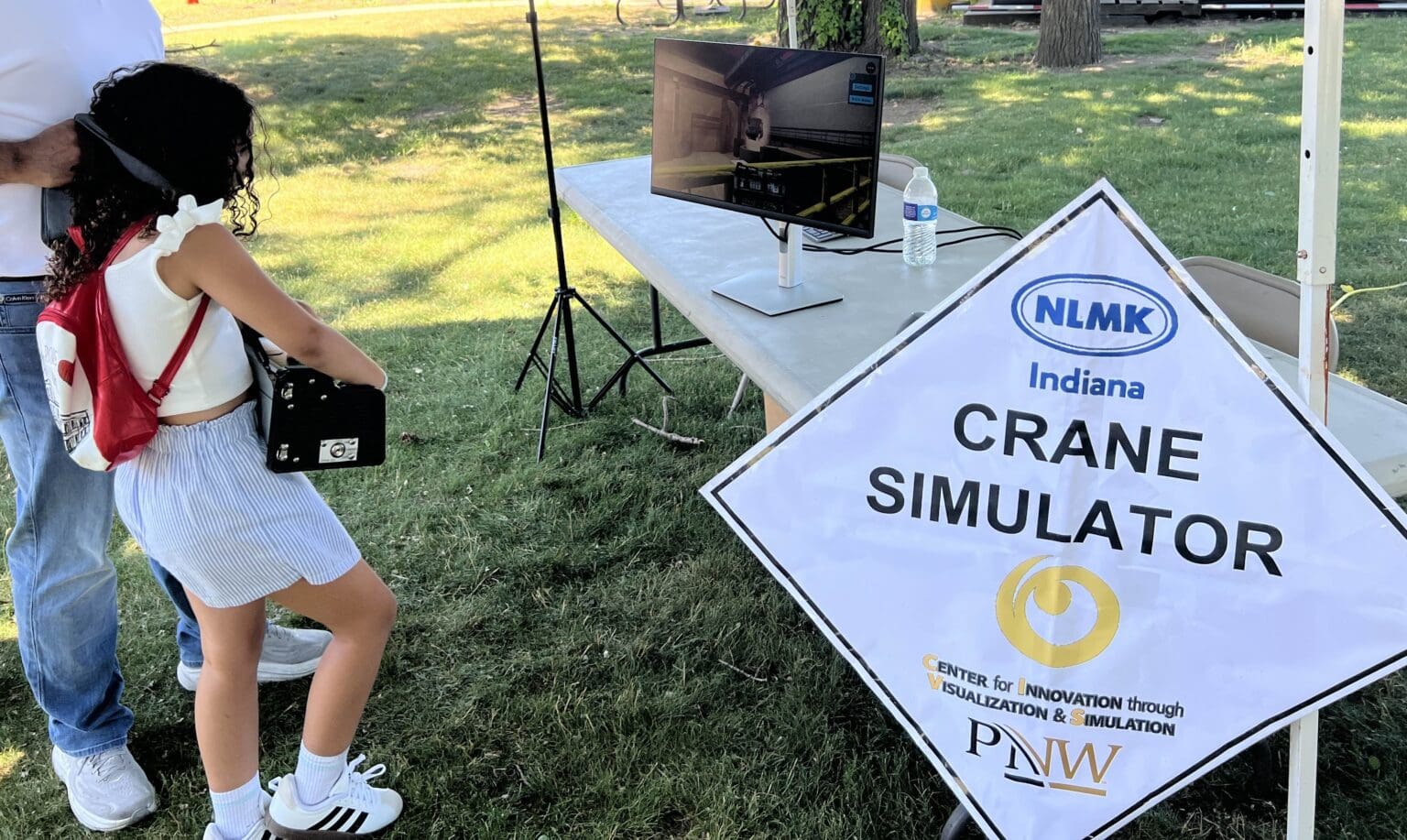 CIVS Showcases Crane Simulator at NLMK Family Day - Center for Innovation through Visualization ...