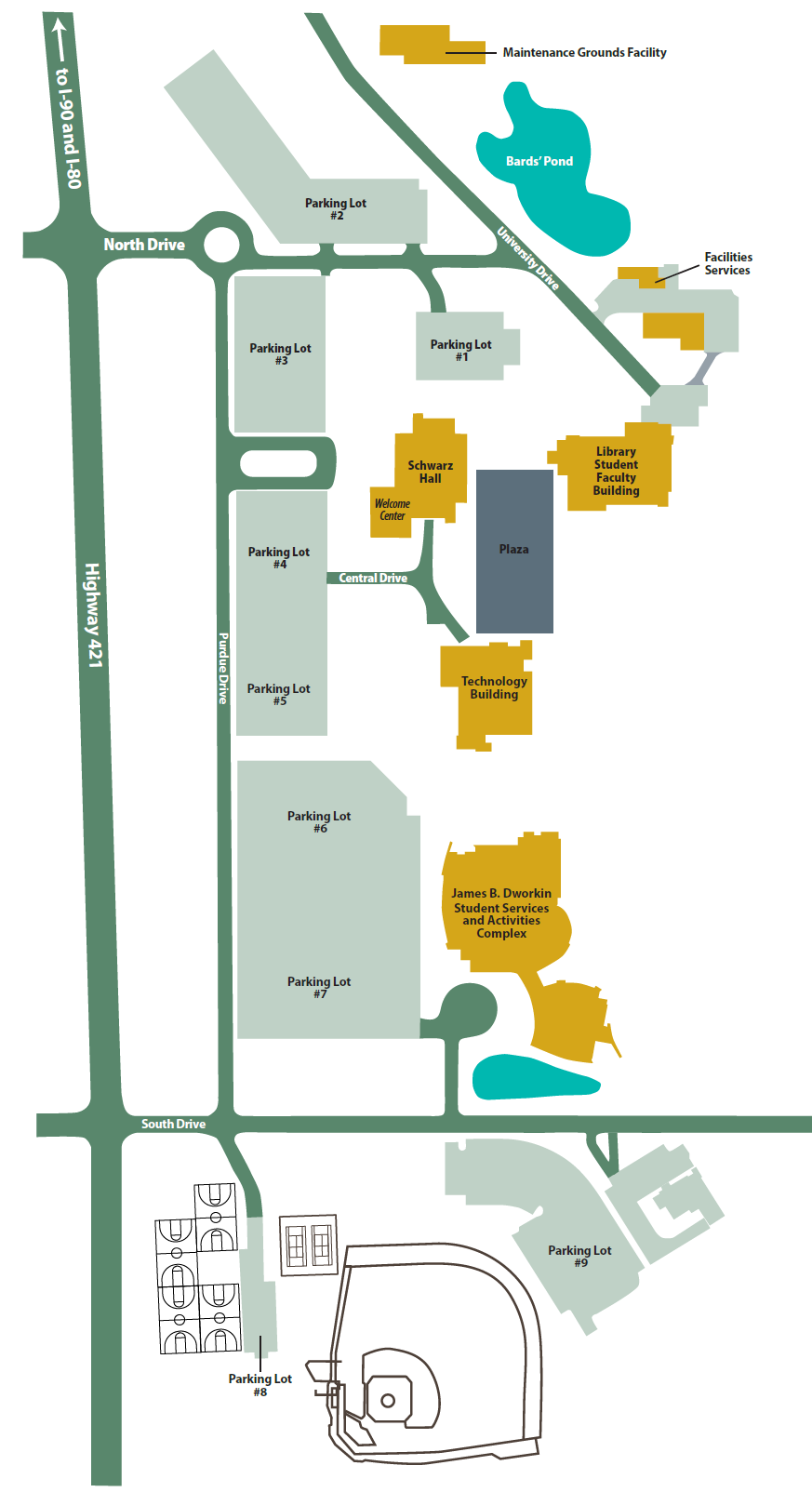 Westville Campus Map - Getting to PNW - Purdue University Northwest