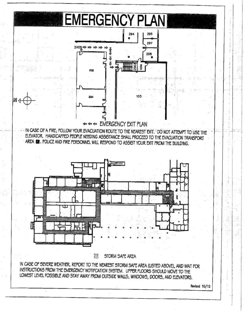 Gyte Labs Emergency Plan - Public Safety - Purdue University Northwest