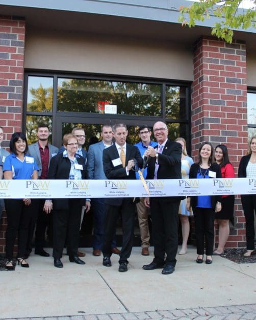 Purdue Northwest unveils the White Lodging Professional Sales Lab ...