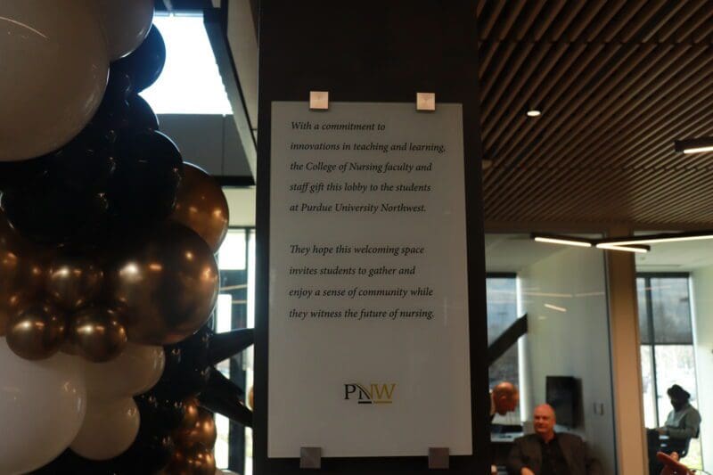 College of Nursing Faculty and Staff Lobby celebrated during ribbon ...