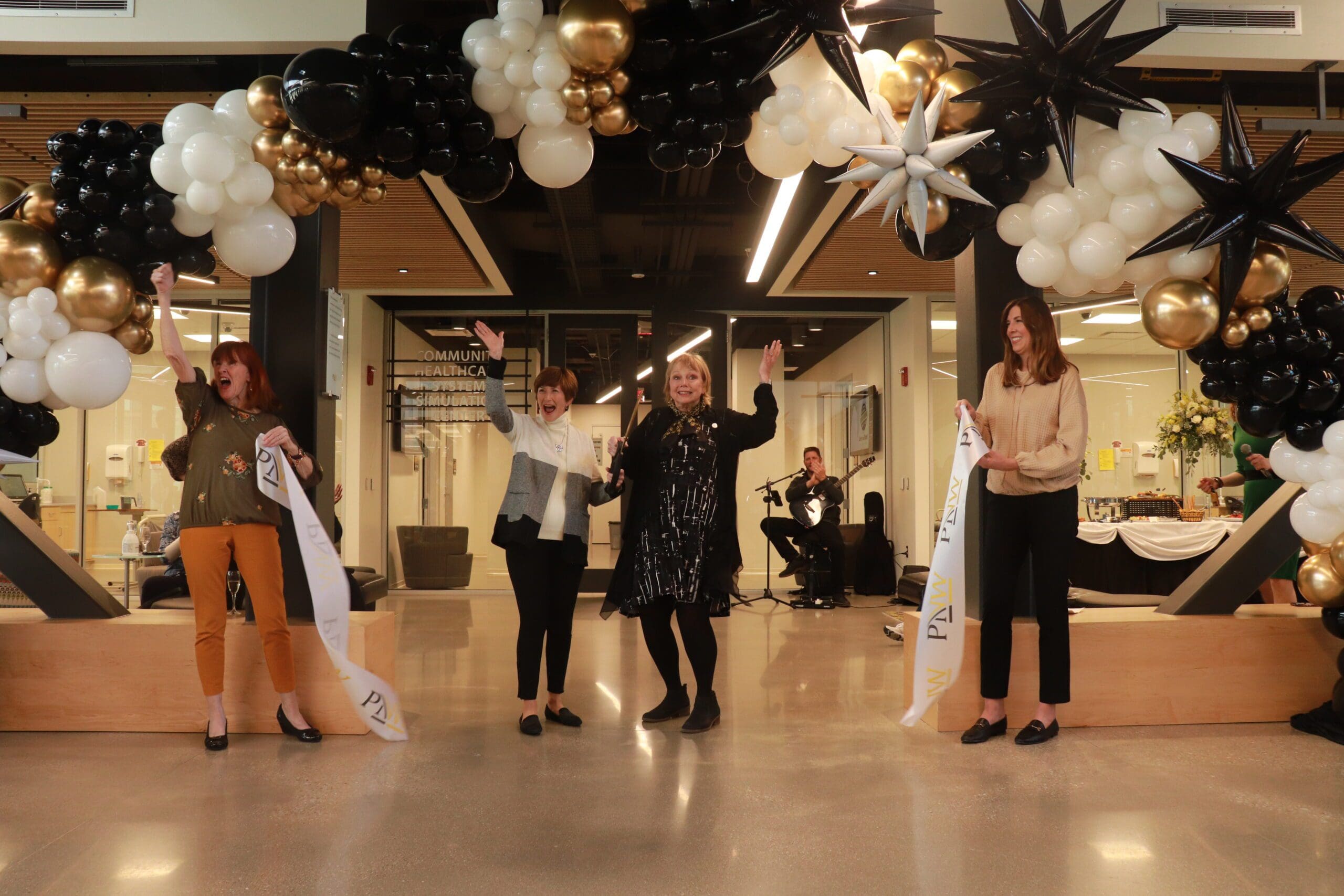 College of Nursing Faculty and Staff Lobby celebrated during ribbon ...