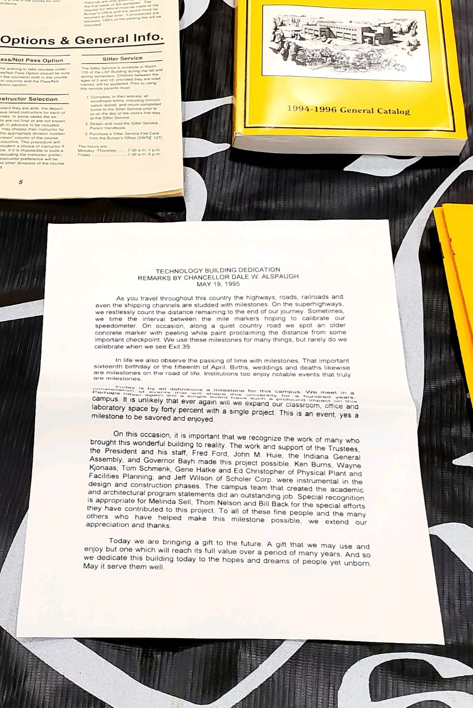 Time capsule gives insight into 1990s campus life - Purdue University ...