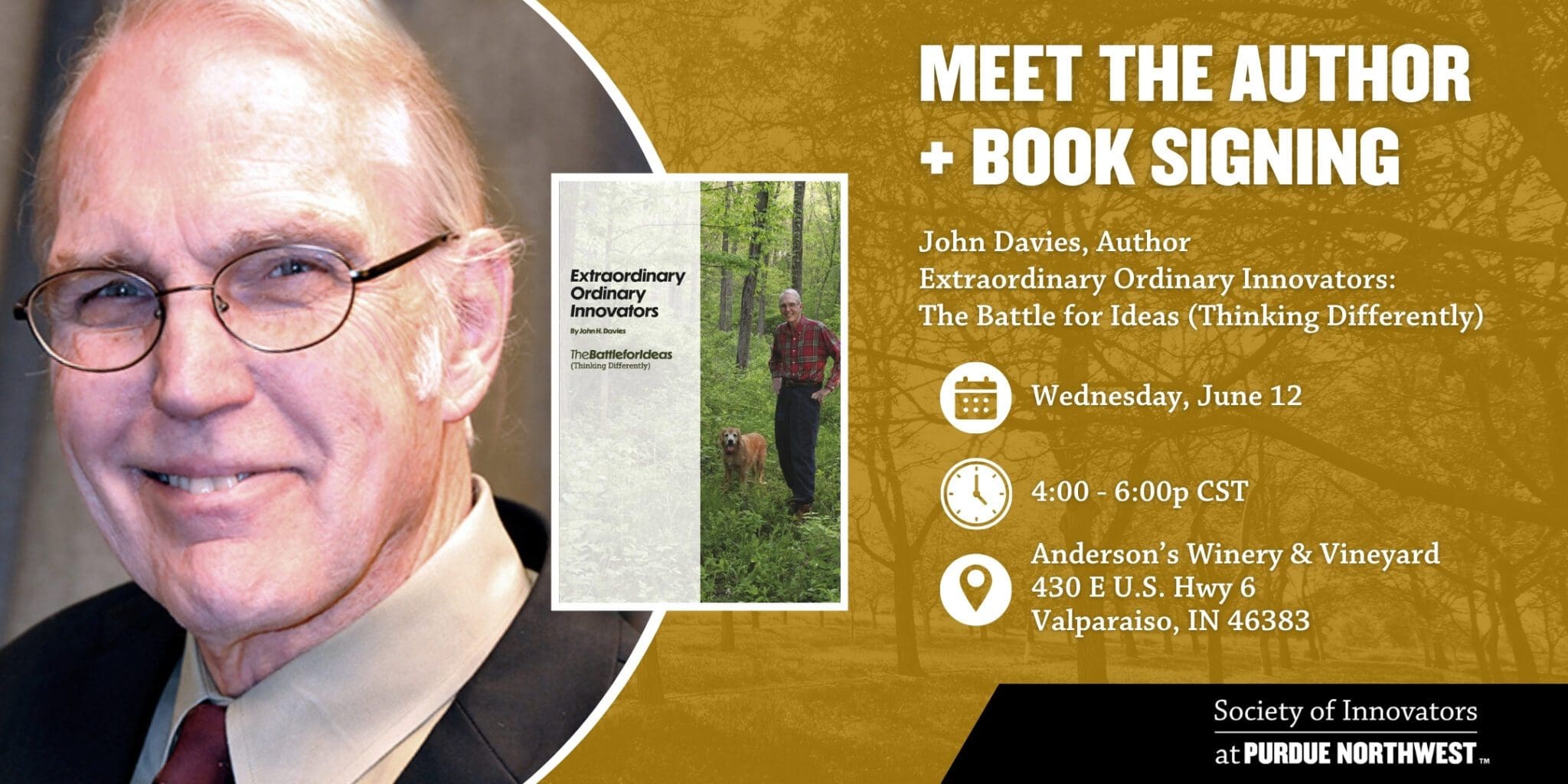 Extraordinary Ordinary Innovators: Meet the Author John Davies - Purdue ...