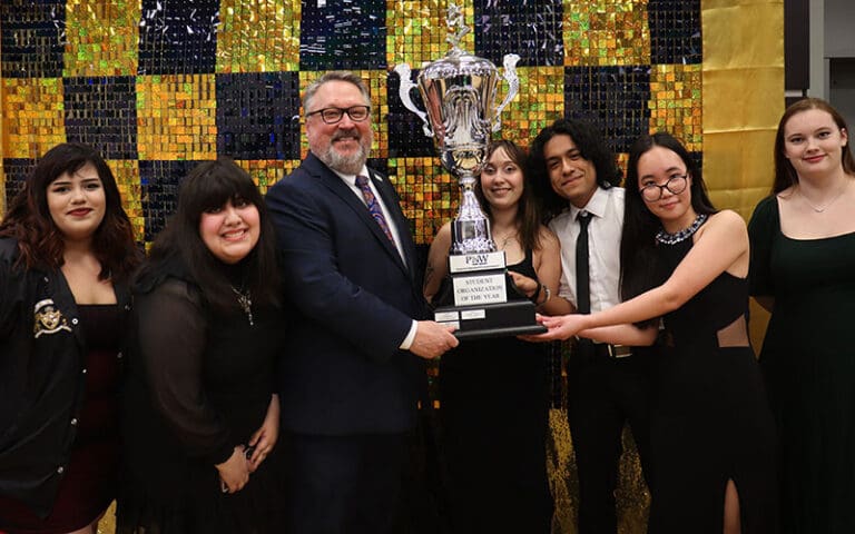 PNW student organization leaders recognized at 2025 Chancellor’s Ball ...